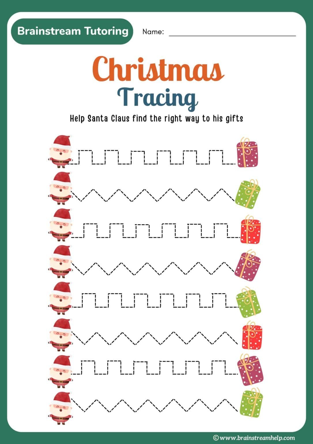 Santa’s Workshop: Fun Free Printable Christmas Worksheets for Kids ...